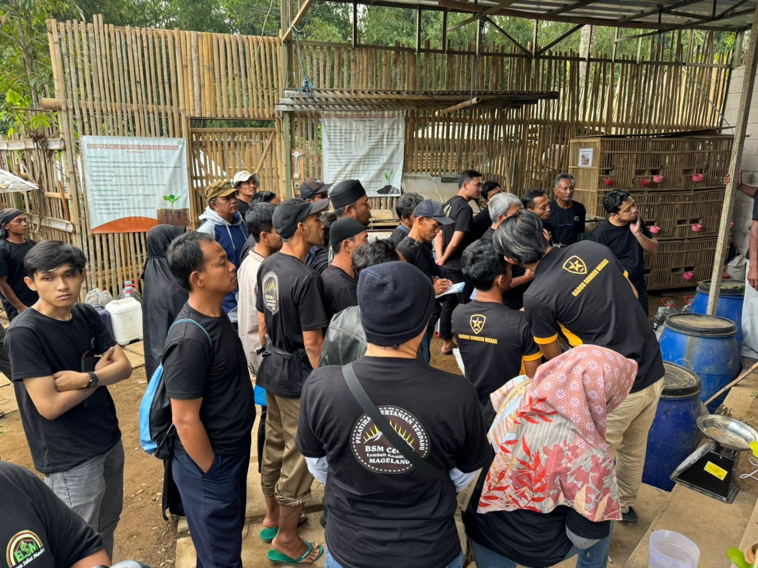 PELATIHAN PERTANIAN TERPADU BAYU DININGRAT – Petani Teman Sejati